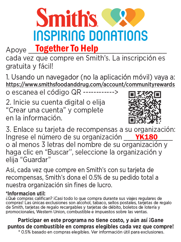 Ways to Give – Together To Help